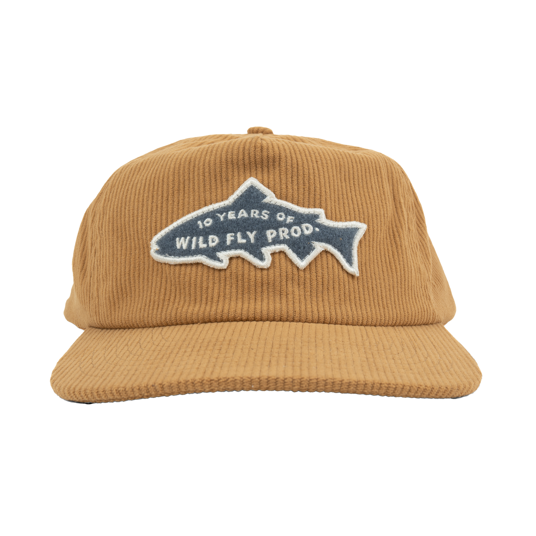 Wild Fly 10-Year Corduroy Hat - Limited Edition — Golden Fly Shop