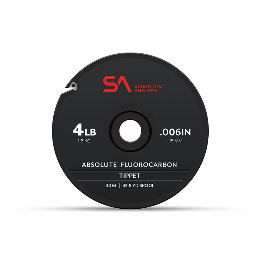 Scientific Anglers Absolute Fluorocarbon Tippet 30M | Golden Fly Shop