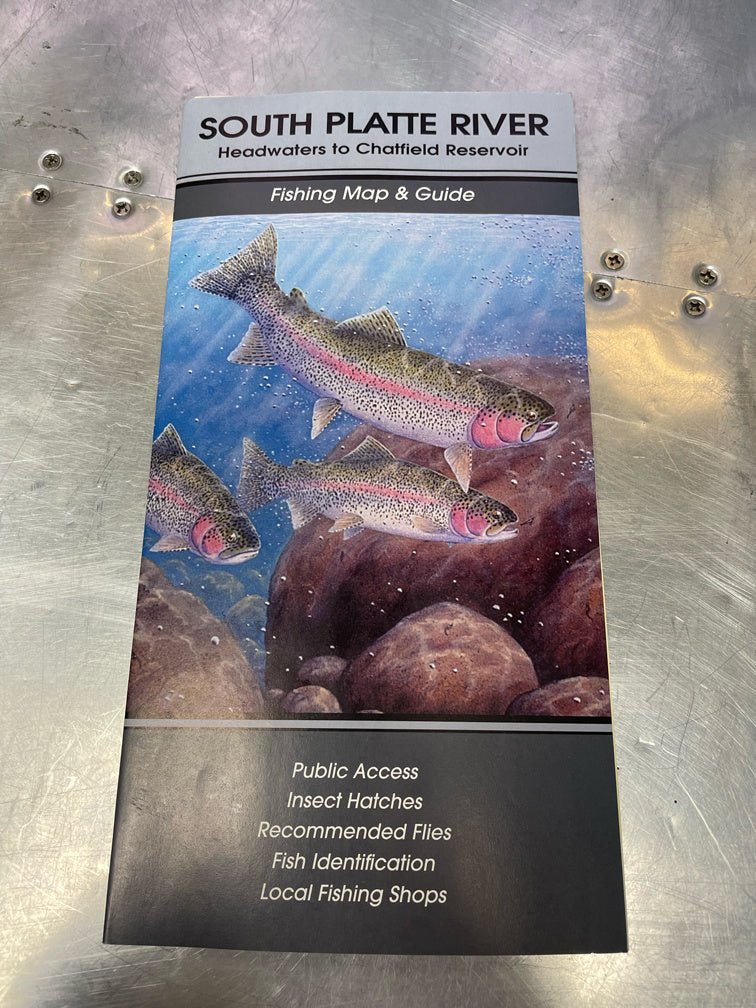 Fly Fish Guide - South Platte River - Fishing Map & Guide — Golden Fly Shop