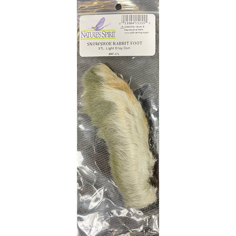 Nature's Spirit - Snowshoe Rabbit Foot — Golden Fly Shop